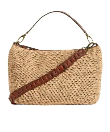 IBELIV Mihaja Raffia Shoulder Bag