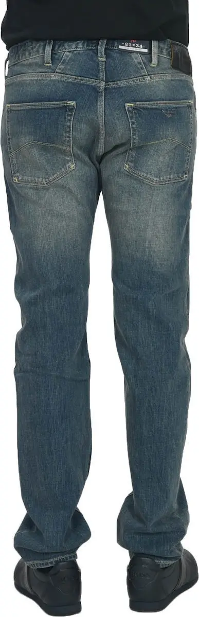 Emporio Armani Five-pocket Straight Barrel Jeans