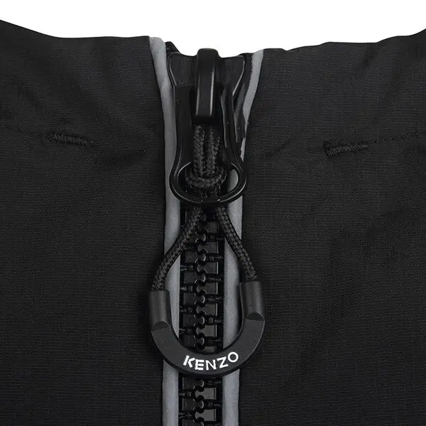 Kenzo Logo Print Hooded Windbreaker