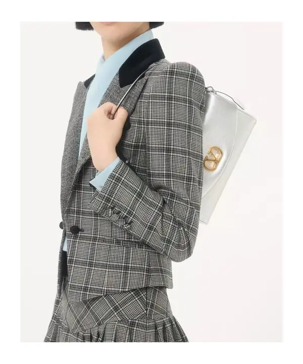 Valentino Garavani V Logo Shoulder Bag