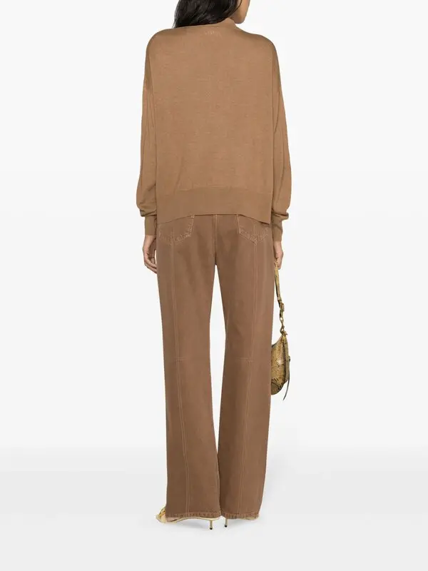 Isabel Marant Étoile Lapel Long Sleeve Sweater