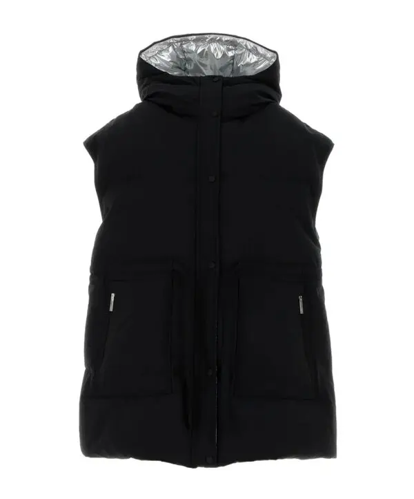 Herno Crinkle Metallic Gilet