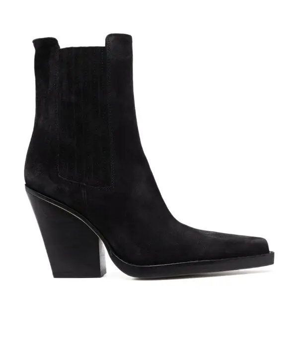 Paris Texas Dallas Ankle Boots - Black