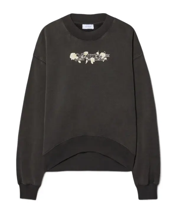 Off-White Bookish Roses Sweatshirt