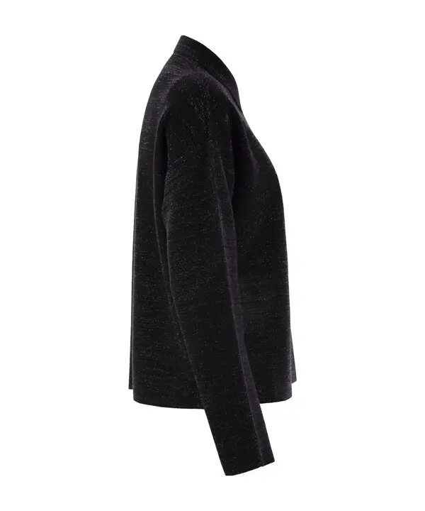 Fabiana Filippi Lurex Detailed Polo Neck Jumper