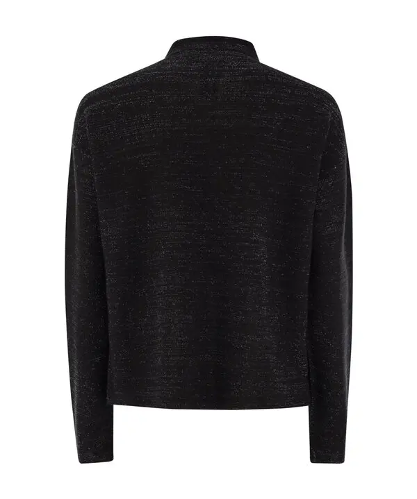 Fabiana Filippi Lurex Detailed Polo Neck Jumper