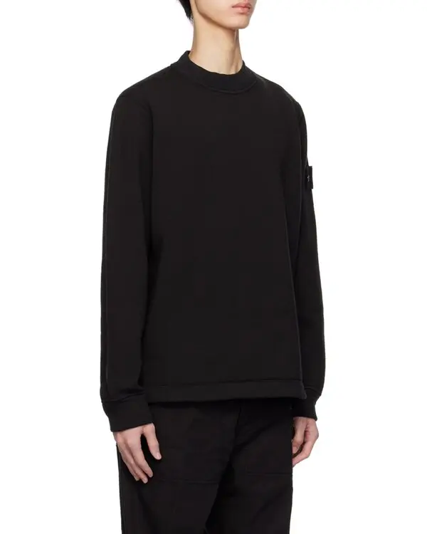 Stone Island Compass Patch Crewneck Jumper