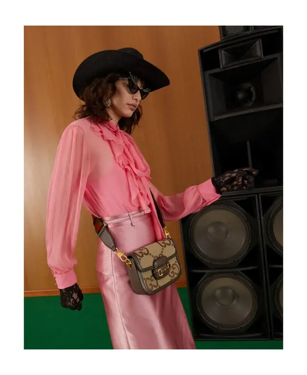 Gucci Horsebit 1955 Jumbo Gg Bag