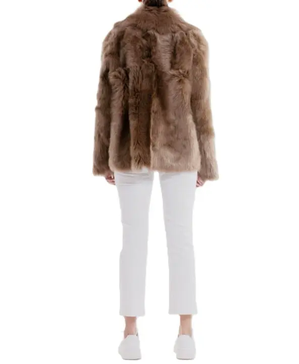 BLANCHA Toscana Shearling Jacket - Green