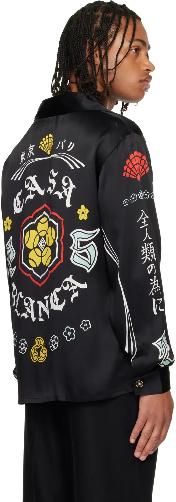 Casablanca Long-sleeved Logo Shirt