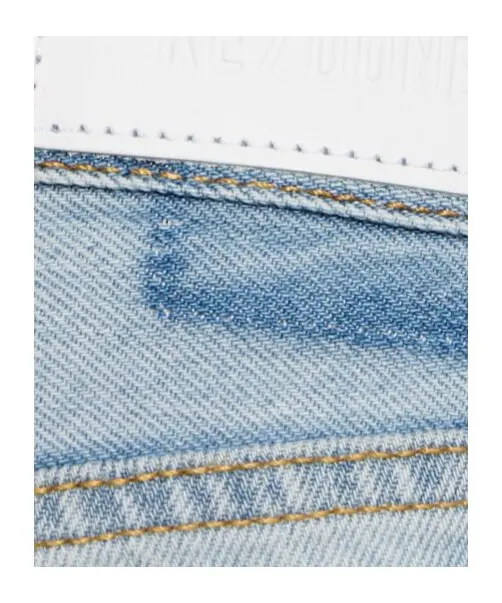 RE/DONE Flared Denim Pants With Decorative Hem
