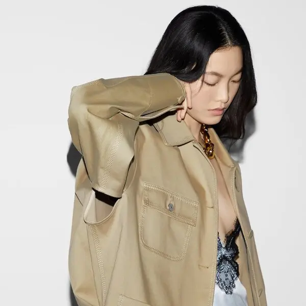 Gucci Logo Patch Pocket Jacket