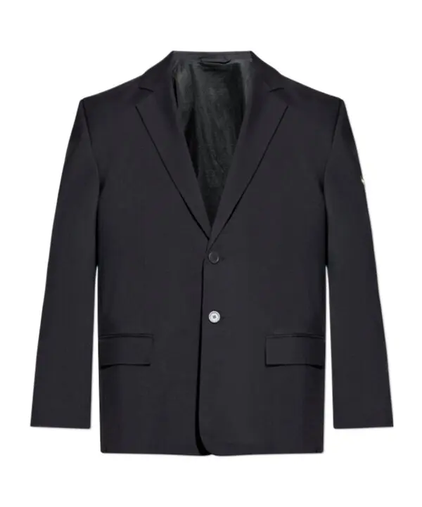 Balenciaga Collared Button-up Blazer