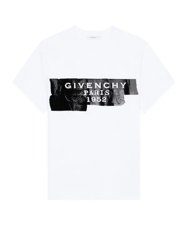 Givenchy Logo Printed Crewneck T-shirt - White