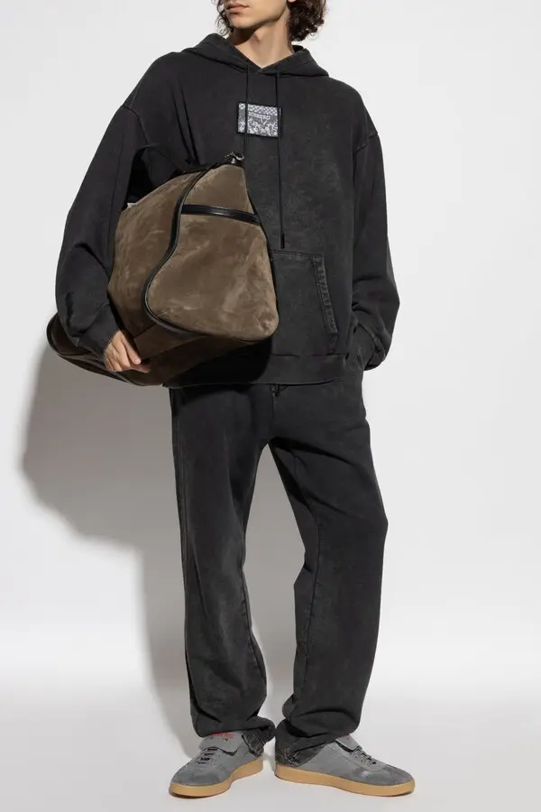 Iceberg Elastic Waistband Tracksuit Pants - Black