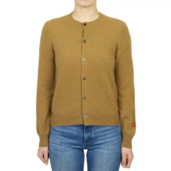 Play Comme Des Garcon Long-sleeved Cardigan