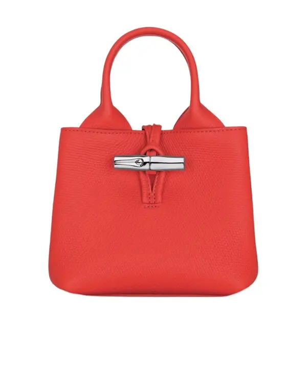 Longchamp Le Roseau Xs Top Handle Bag - Scarlet