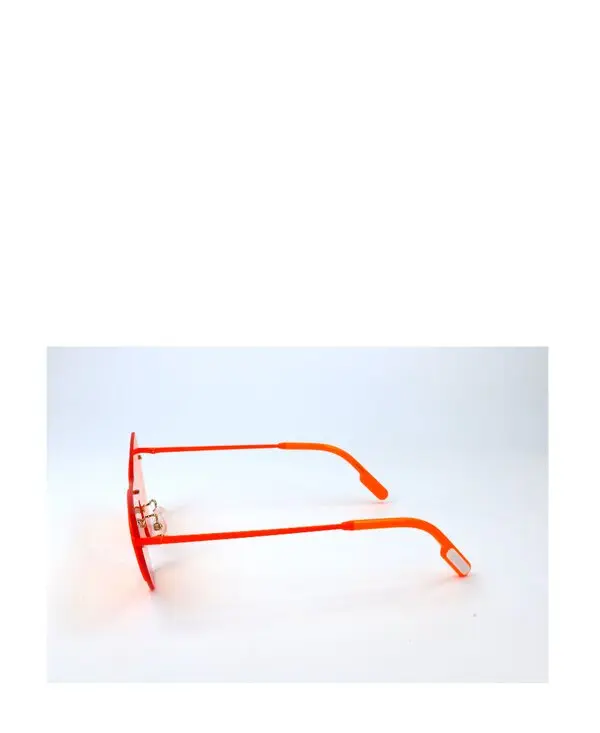 Kenzo Logo Sunglasses - Orange