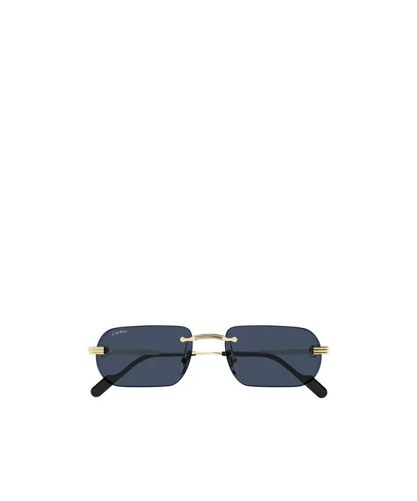 Cartier Frameless Sunglasses - Blue