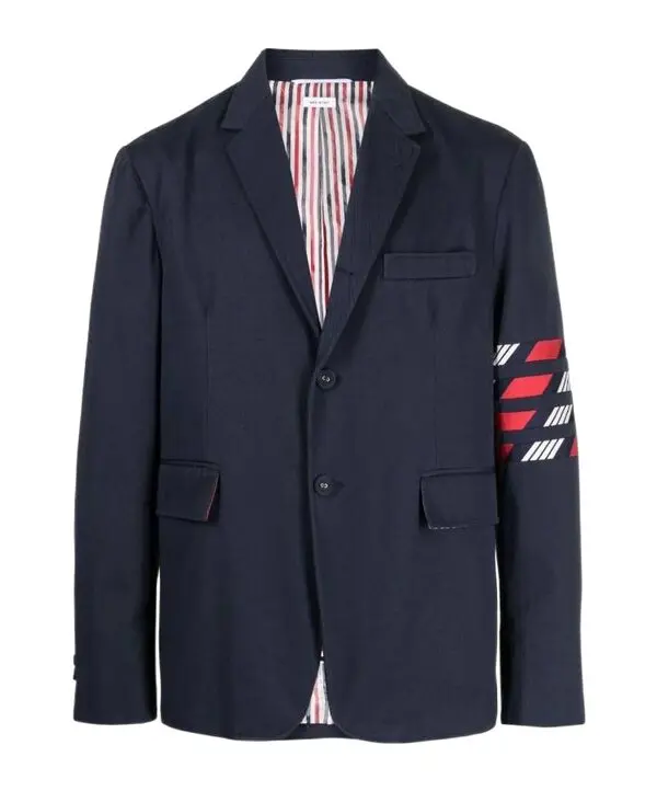 Thom Browne 4-bar Single-breasted Blazer - No
