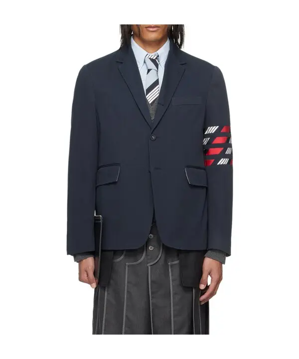 Thom Browne 4-bar Single-breasted Blazer - No