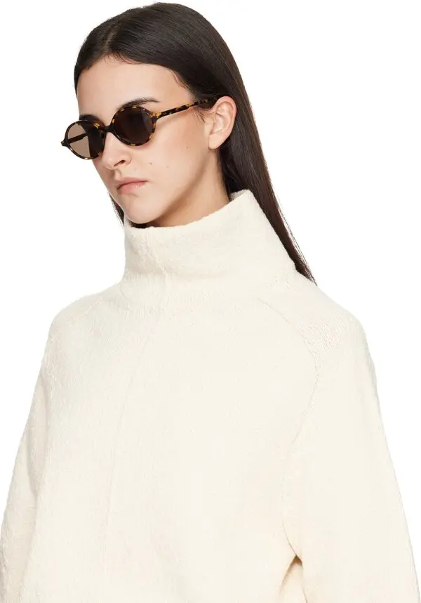Khaite X Oliver Peoples Collaboration Sunglasses - Brown