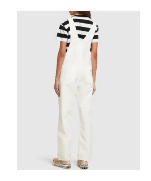 Carhartt Straight Jumpsuit With Adjustable Straps And Logo Detail