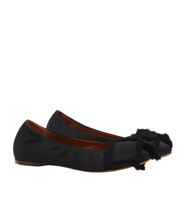 LANVIN Bow Detailed Ballet Flats