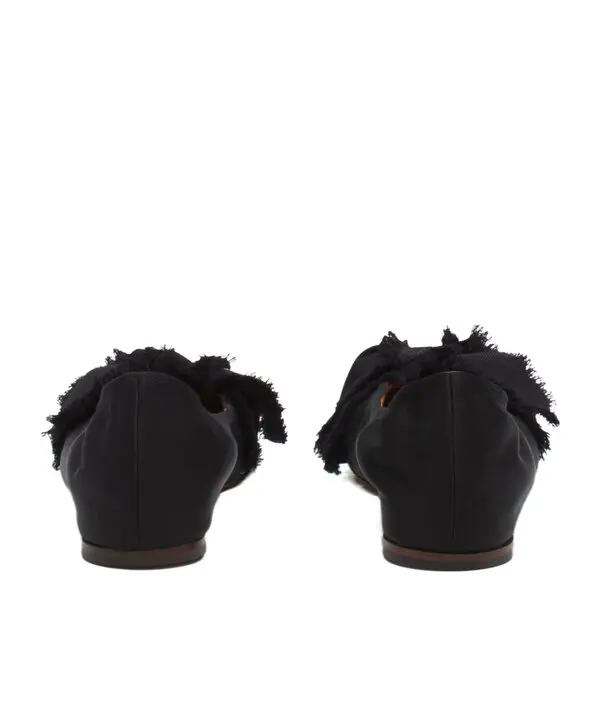 LANVIN Bow Detailed Ballet Flats