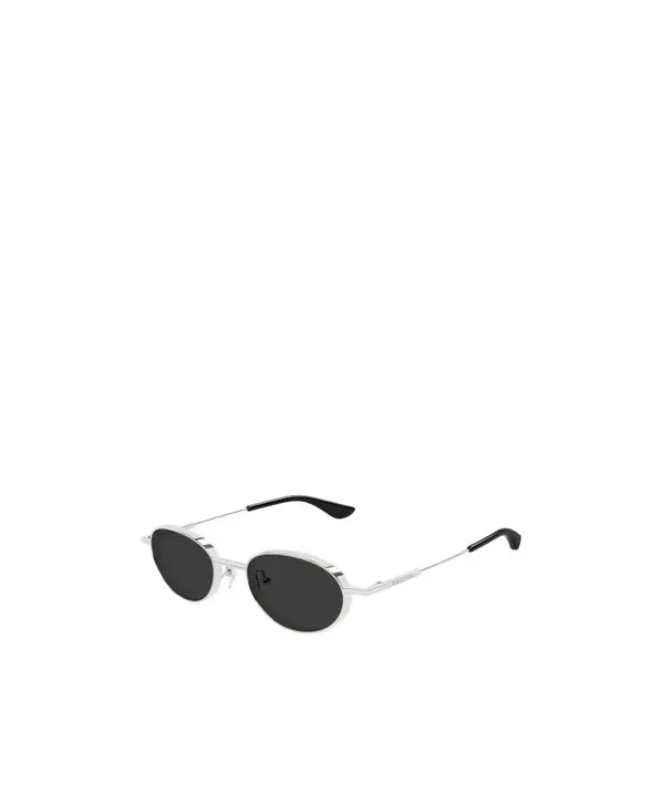 Alexander McQueen Oval Frame Sunglasses
