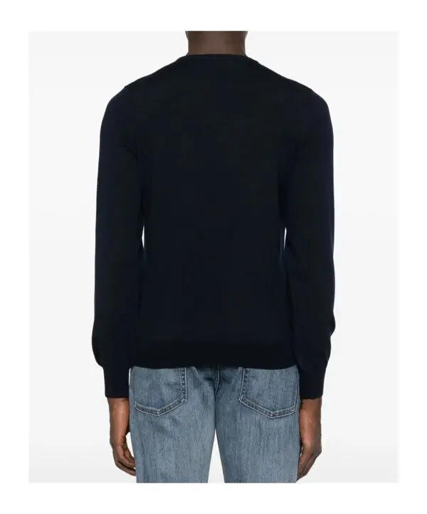 Tagliatore Marley Crewneck Knitted Jumper - Black