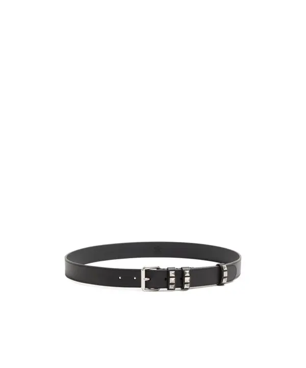 Valentino Garavani Rockstud Buckled Belt - Black