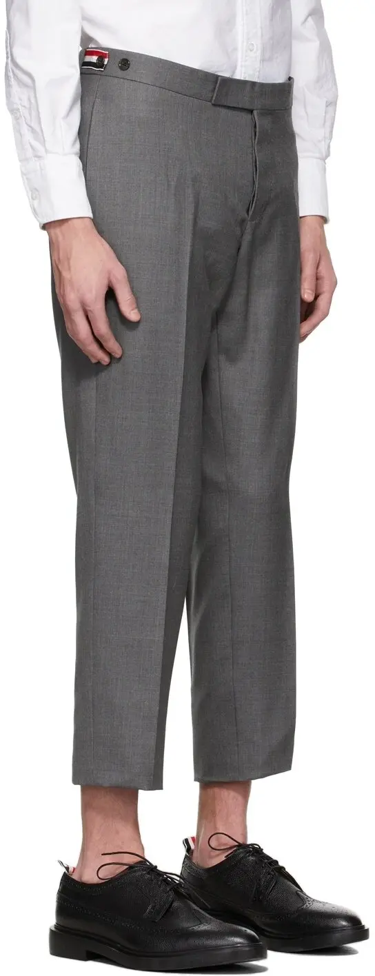 Thom Browne Slim-cut Single-breasted Suit - Medium Gray