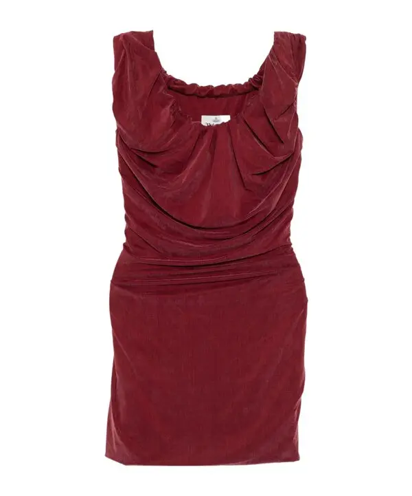 VIVIENNE WESTWOOD Mini Ginnie Jersey Dress - Red