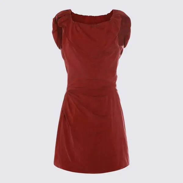 VIVIENNE WESTWOOD Mini Ginnie Jersey Dress - Red