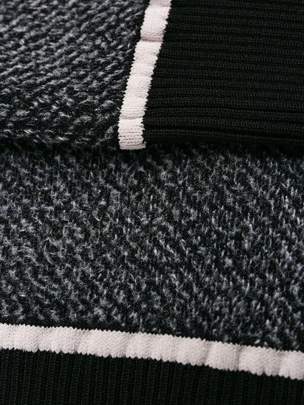 Off-White Swans Knitted Sweater - Black