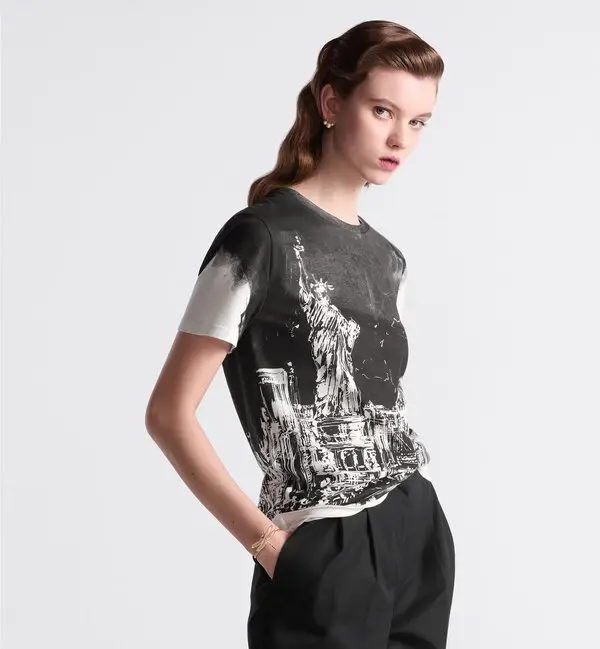Dior Printed T-shirt - Black