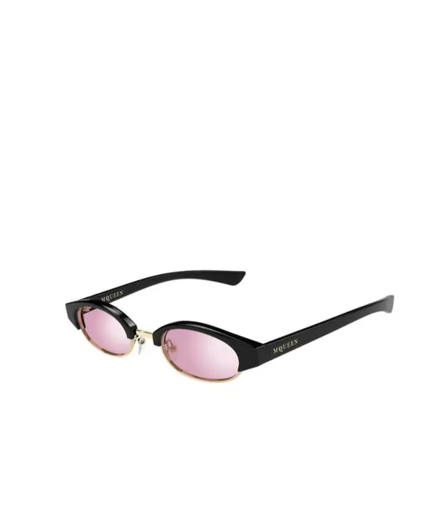 Alexander McQueen Oval Frame Sunglasses