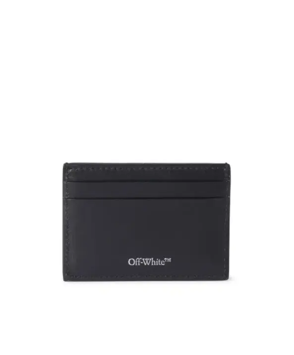 Off-White Jitney Quote Card Holder - Black