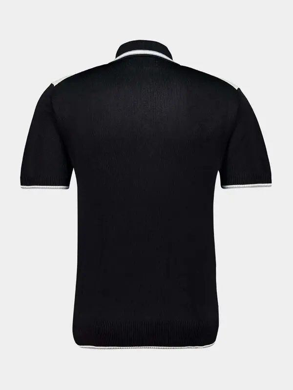 Amiri Short Sleeve Polo Shirt