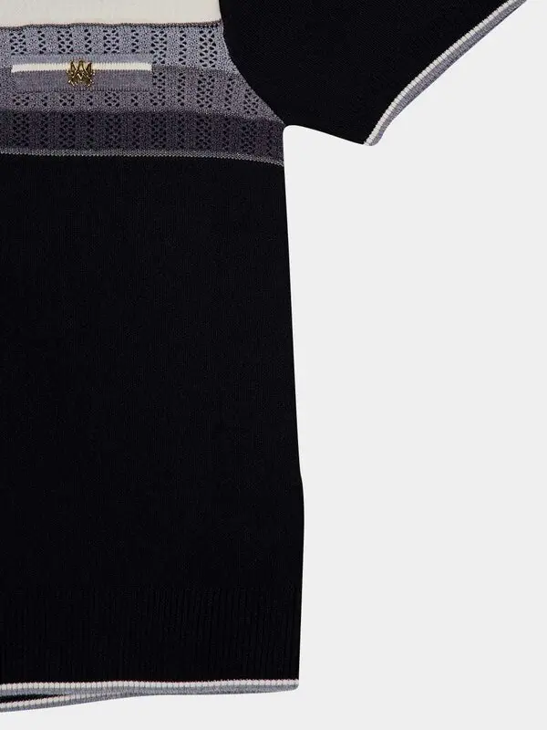 Amiri Short Sleeve Polo Shirt