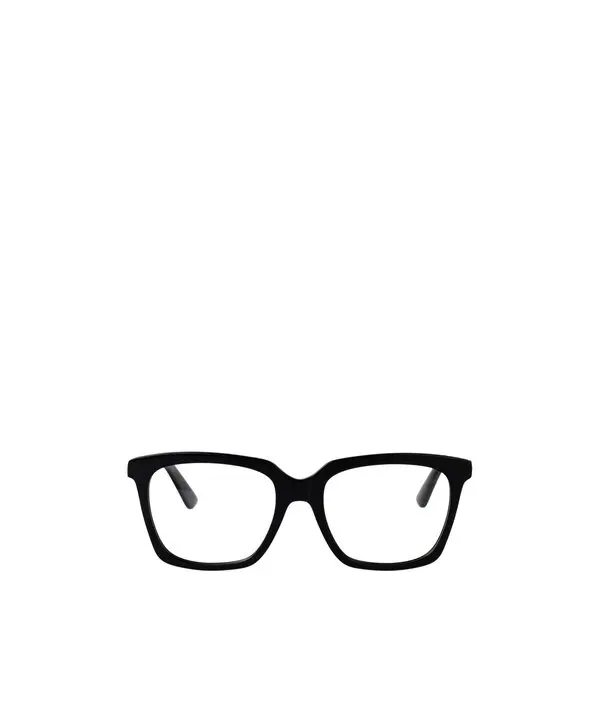Alexander McQueen Square Frame Eyeglasses - Black