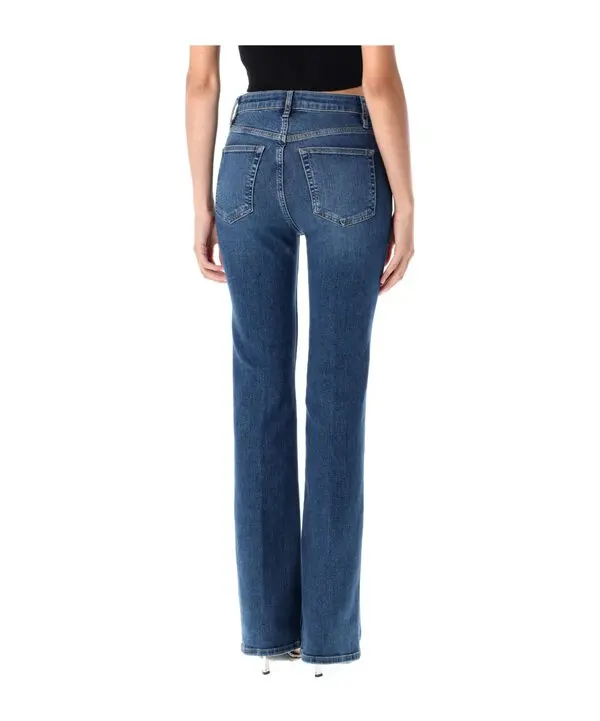 FRAME High-waist Flared Jeans
