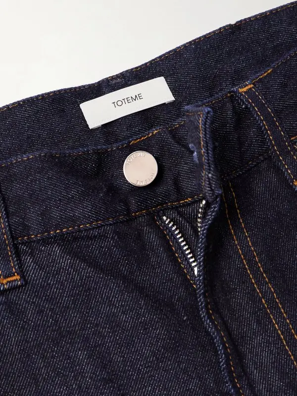TOTEME Belt Loop Jeans - Indigo