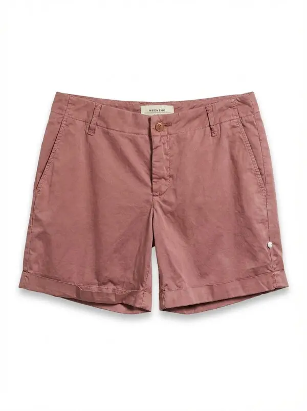 Max Mara Belt-loop Shorts - Red