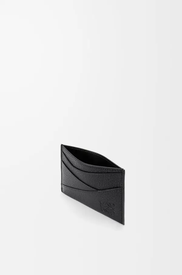 Loewe Puzzle Plain Card Holder - Black