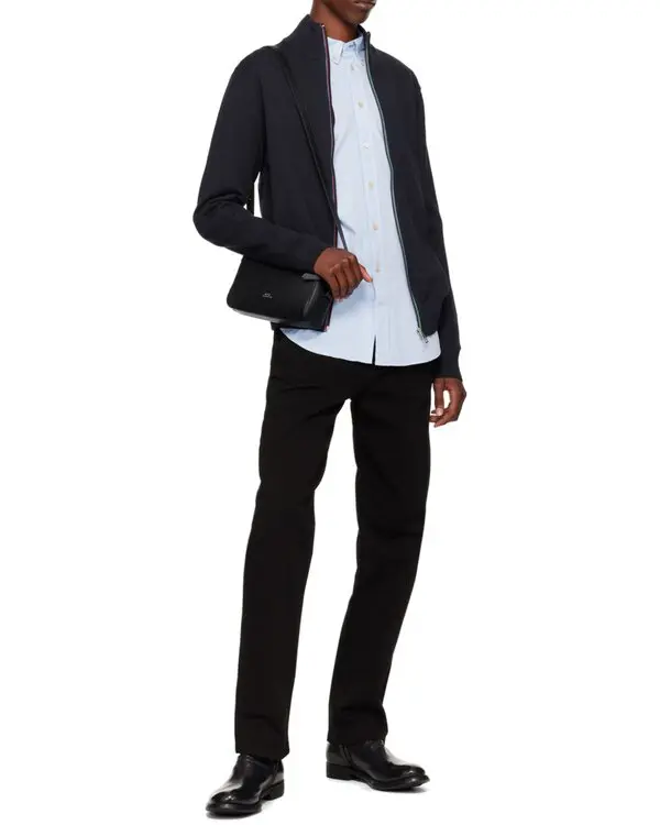 Paul Smith Zebra Patch Long-sleeved Shirt - Blue
