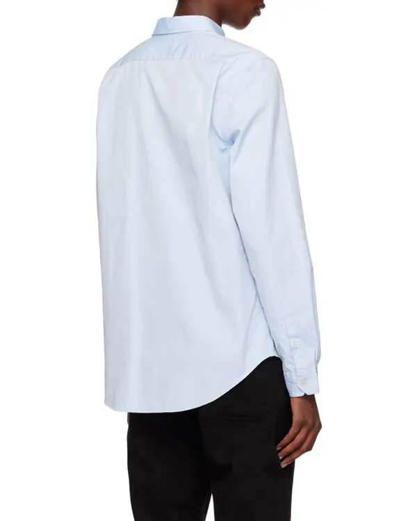 Paul Smith Zebra Patch Long-sleeved Shirt - Blue