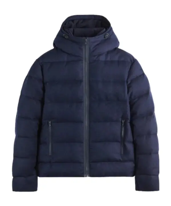 FAY Double-zip Hooded Down Jacket