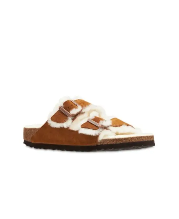 BIRKENSTOCK Arizona Logo Sandals - Brown